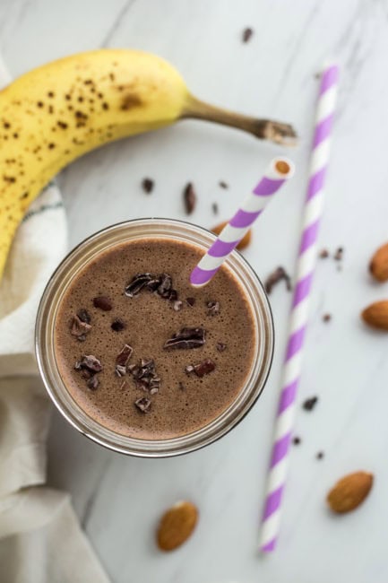 Mood-Boosting Cacao Smoothie - My Eclectic Bites
