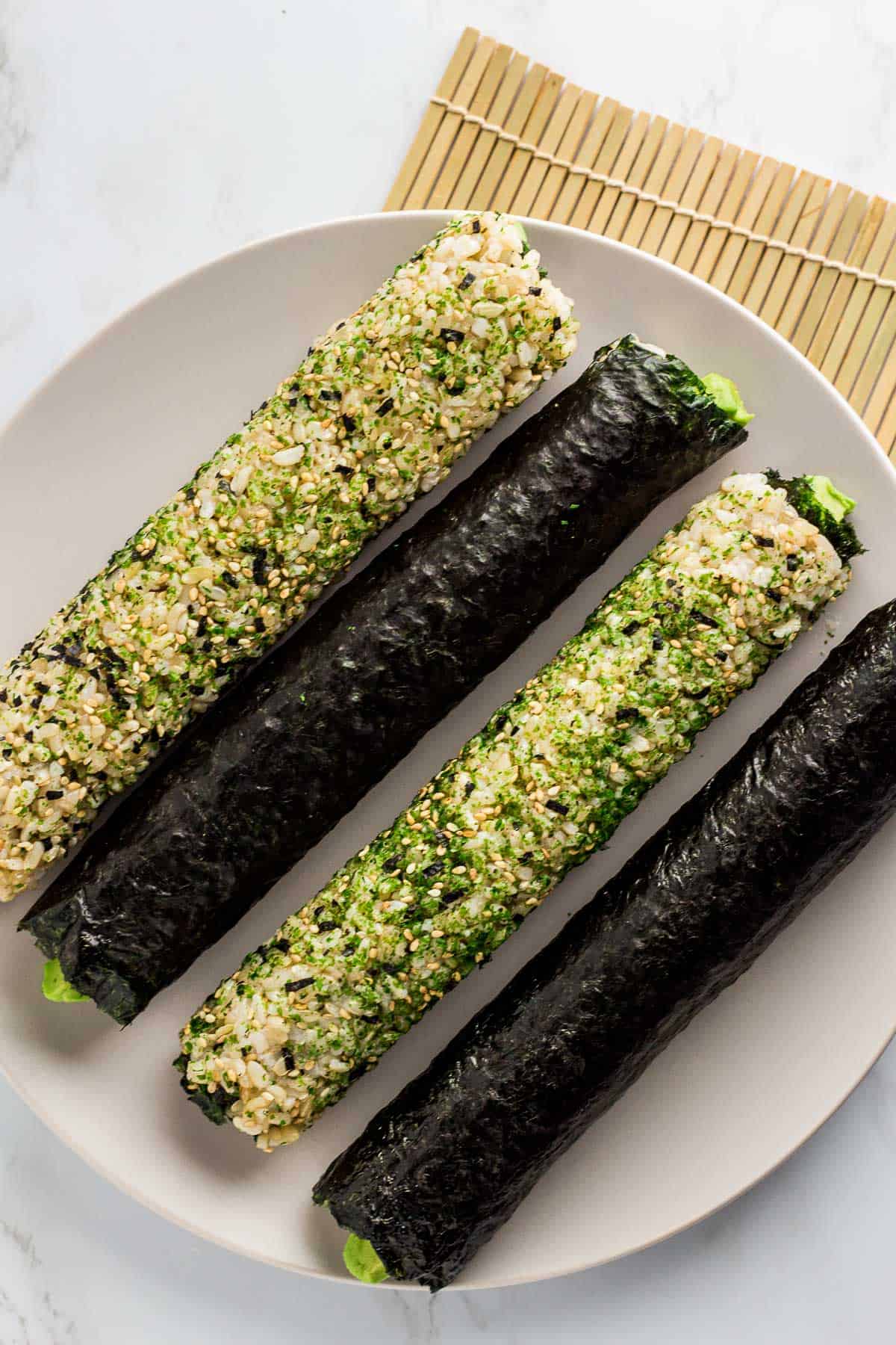 How to make Vegan Sushi Roll at Home - My Eclectic Bites