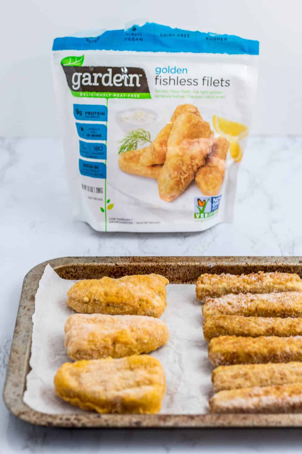 Vegan "Fish" Stick tacos - My Eclectic Bites