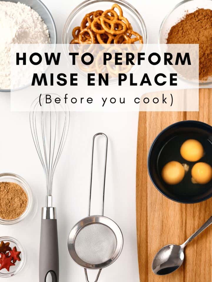 How to perform mise en place - My Eclectic Bites