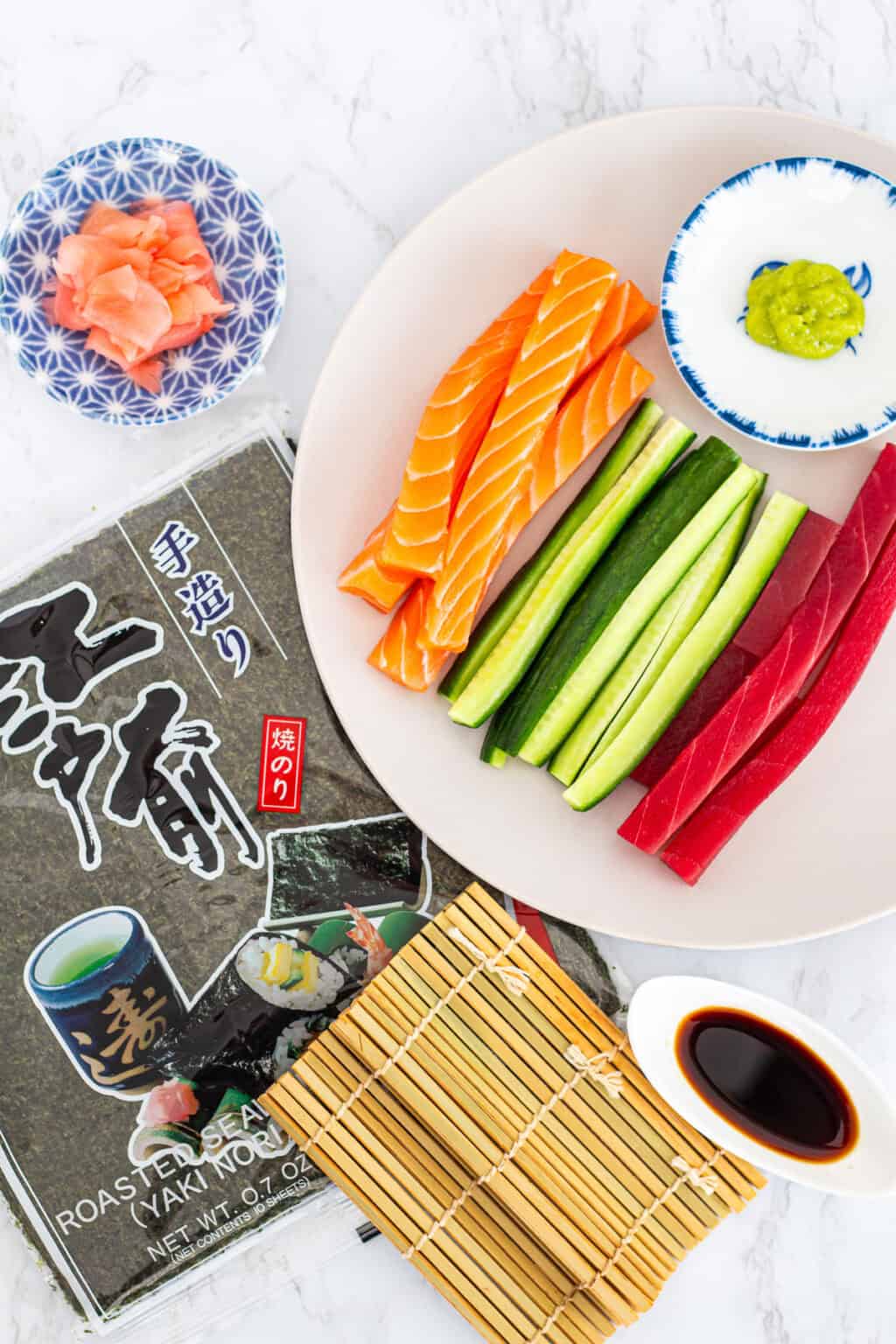 Maki Roll Recipe for Two – Beginner-Friendly Thin Sushi Rolls - My ...