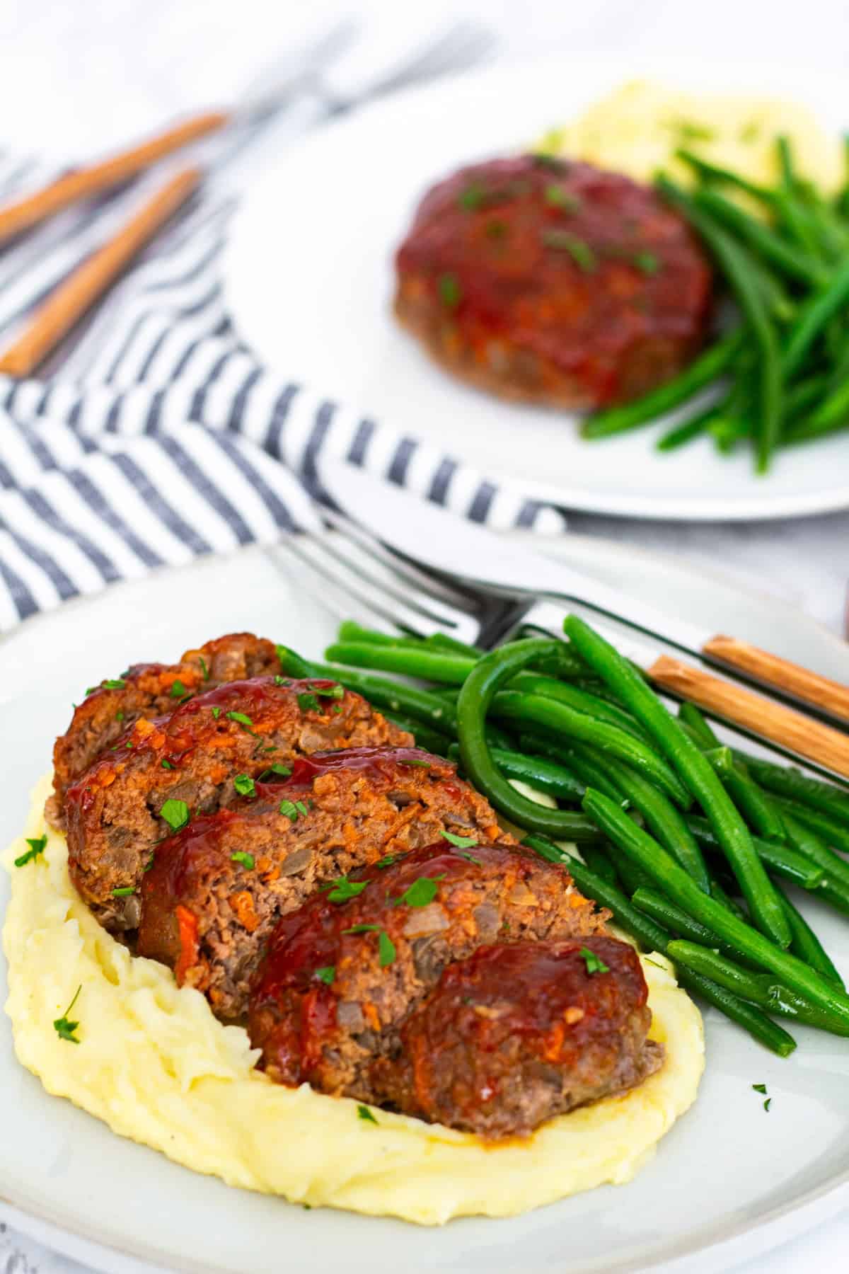 Mini Meatloaf Recipe (Juicy, Easy, and Perfect for Two) - My Eclectic Bites